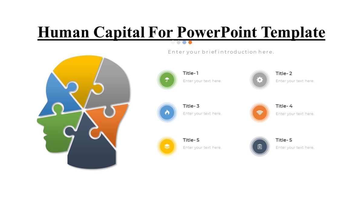 Human Capital For PowerPoint Template - PPTUniverse