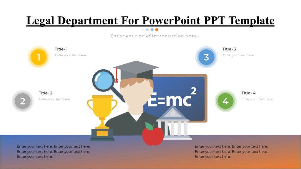 Legal Department For PowerPoint PPT Template : 100% Editable PPTx