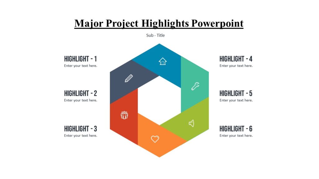 Major Project Highlights Powerpoint : 100% Editable PPTx