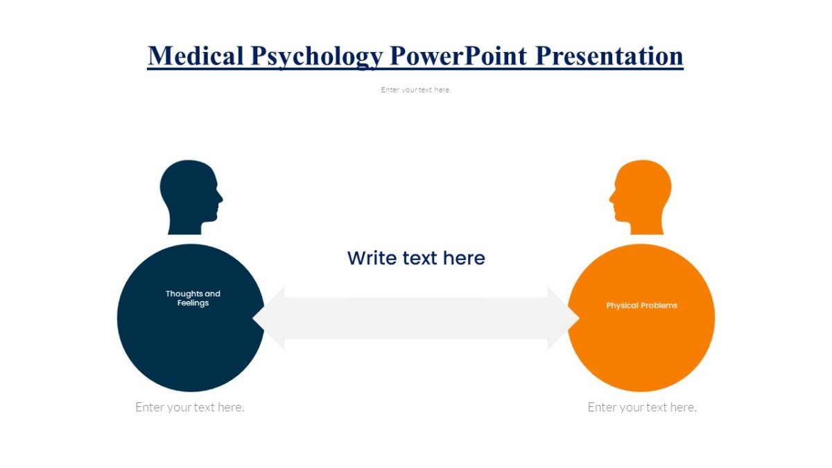Medical Psychology PowerPoint Presentation : 100% Editable PPTx