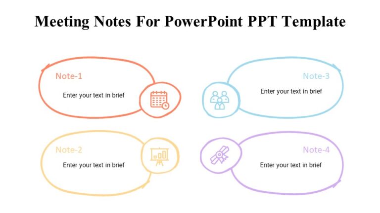 Meeting Notes For PowerPoint PPT Template - PPTUniverse