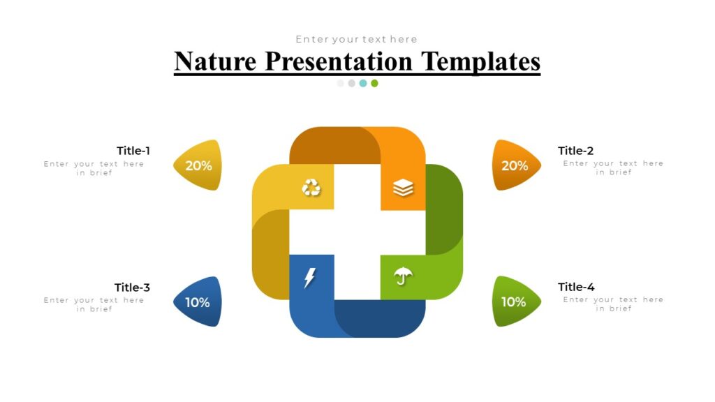 Nature Presentation Templates : 100% Editable PPTx