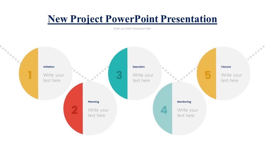New Project Powerpoint Presentation 100 Editable Pptx
