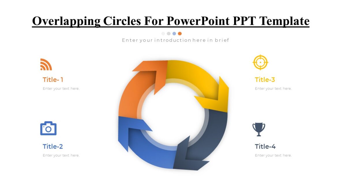 Overlapping Circles For PowerPoint PPT Template - PPTUniverse