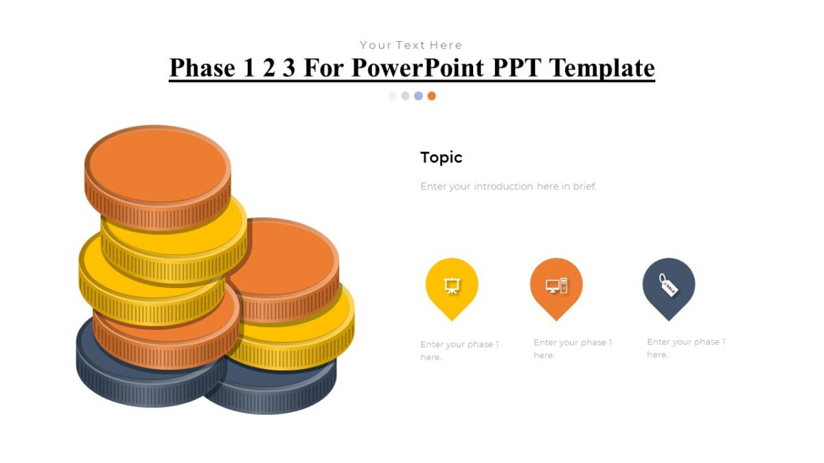 Phase 1 2 3 For PowerPoint PPT Template - PPTUniverse