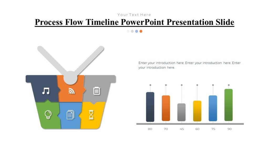 Process Flow Timeline PowerPoint Presentation Slide - PPTUniverse