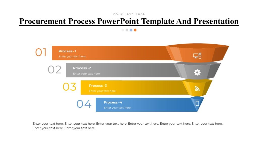 Procurement Process PowerPoint Template And Presentation : 100% ...