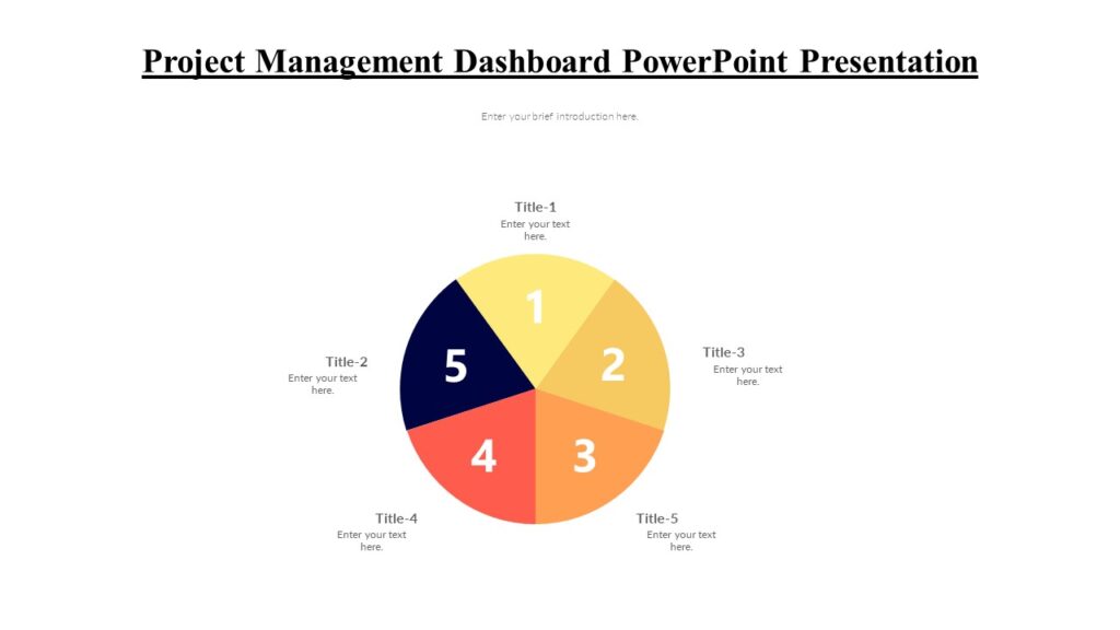 Project Management Dashboard PowerPoint Presentation - PPTUniverse