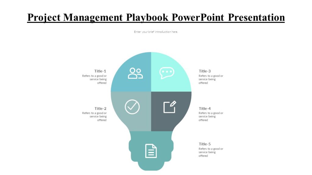 Project Management Playbook PowerPoint Presentation - PPTUniverse