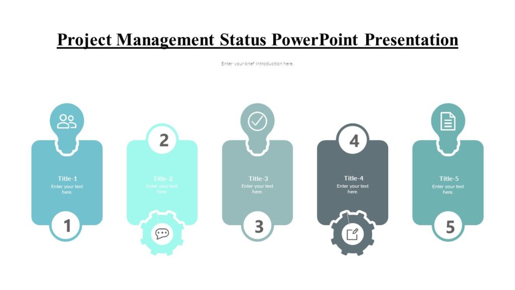 Project Management Status PowerPoint Presentation : 100% Editable PPTx