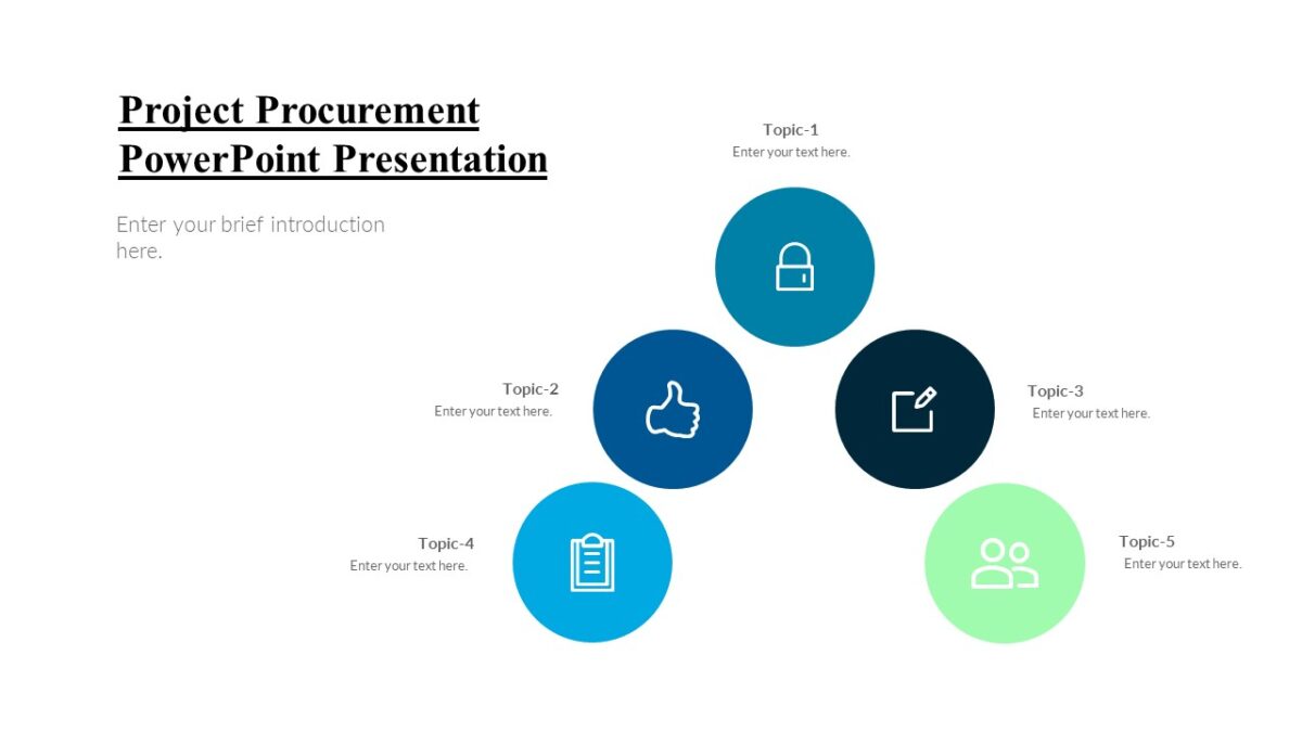 Project Procurement PowerPoint Presentation : 100% Editable PPTx