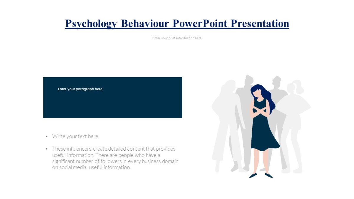 Psychology Behaviour PowerPoint Presentation - PPTUniverse
