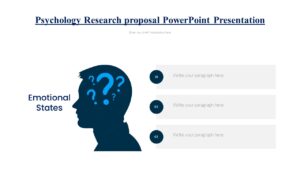 Psychology Research proposal PowerPoint Presentation : 100% Editable PPTx