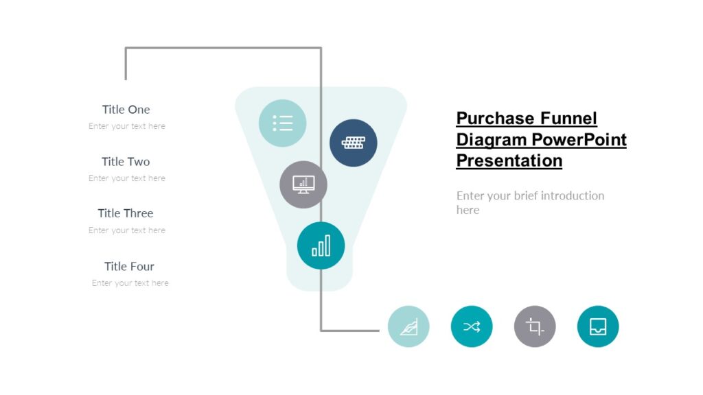 Purchase Funnel Diagram PowerPoint Presentation - PPTUniverse