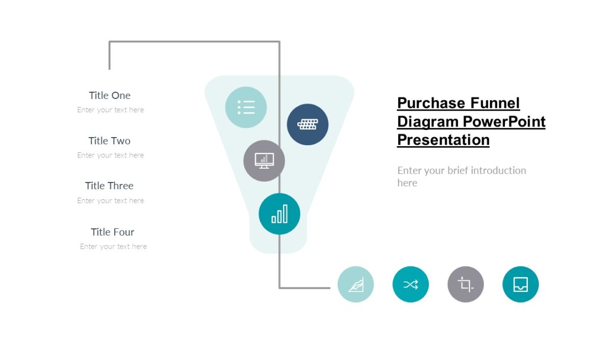 Purchase Funnel Diagram PowerPoint Presentation - PPTUniverse