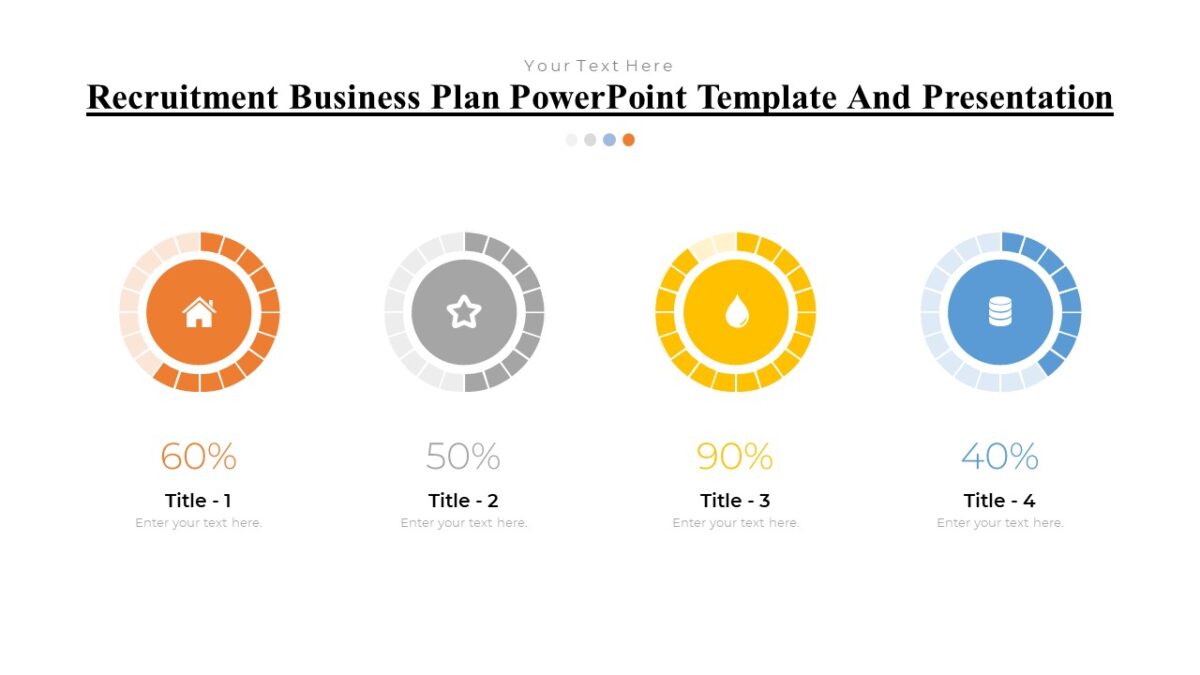 Recruitment Business Plan PowerPoint Template And Presentation : 100% ...