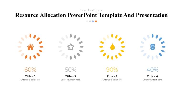 Resource Allocation PowerPoint Template And Presentation : 100% ...