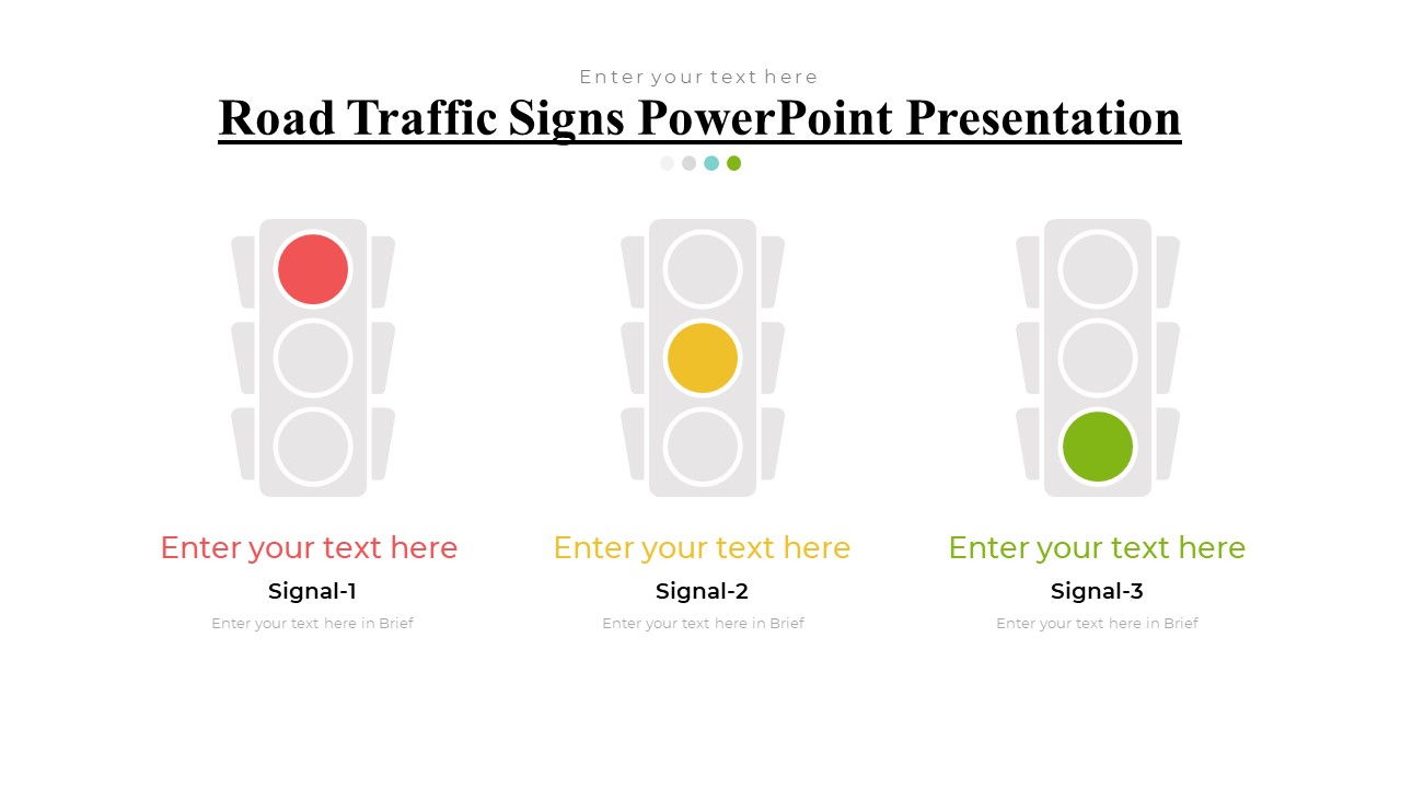 Road Traffic Signs PowerPoint Presentation - PPTUniverse
