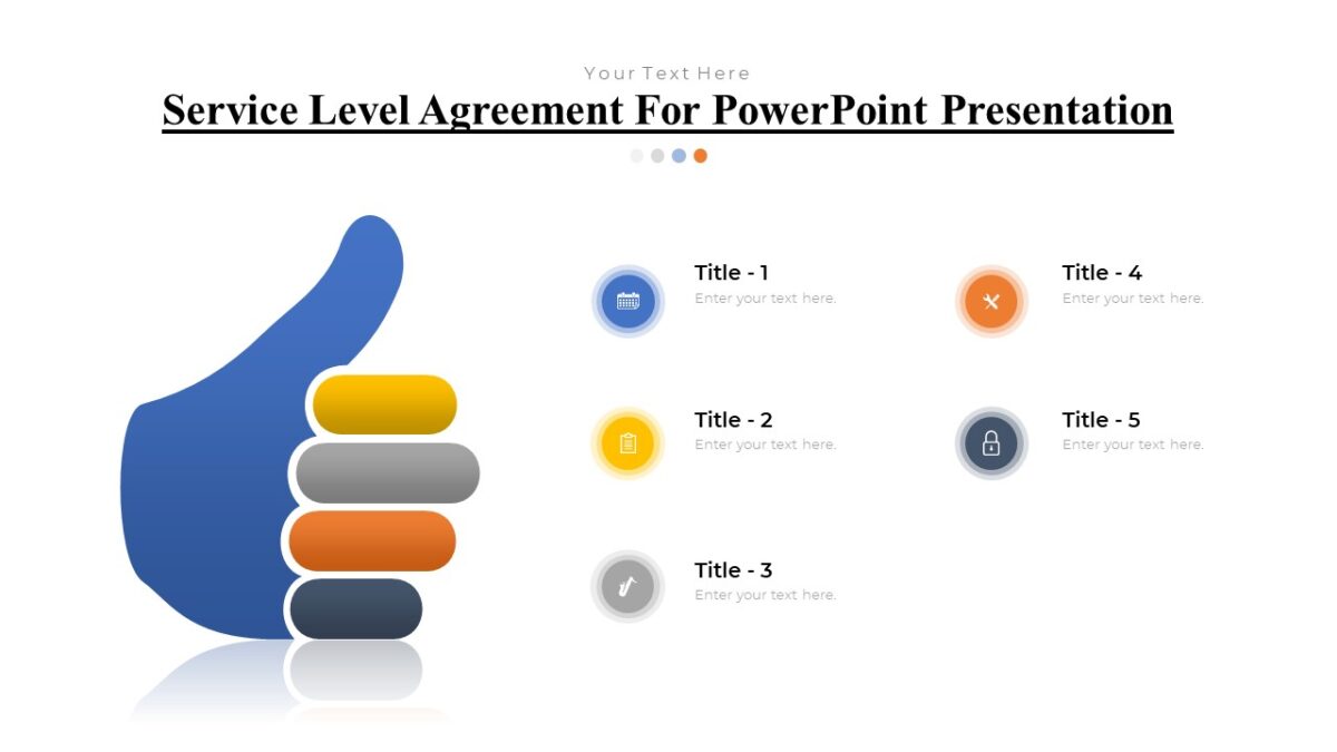Service Level Agreement For PowerPoint Presentation : 100% Editable PPTx