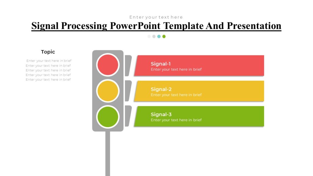 Signal Processing PowerPoint Template And Presentation : 100% Editable PPTx