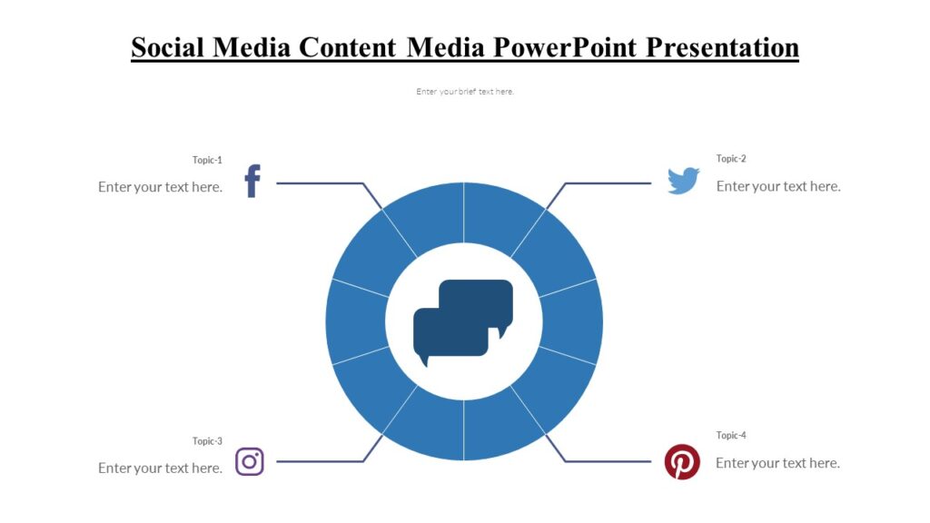 Social Media Content Media PowerPoint Presentation : 100% Editable PPTx
