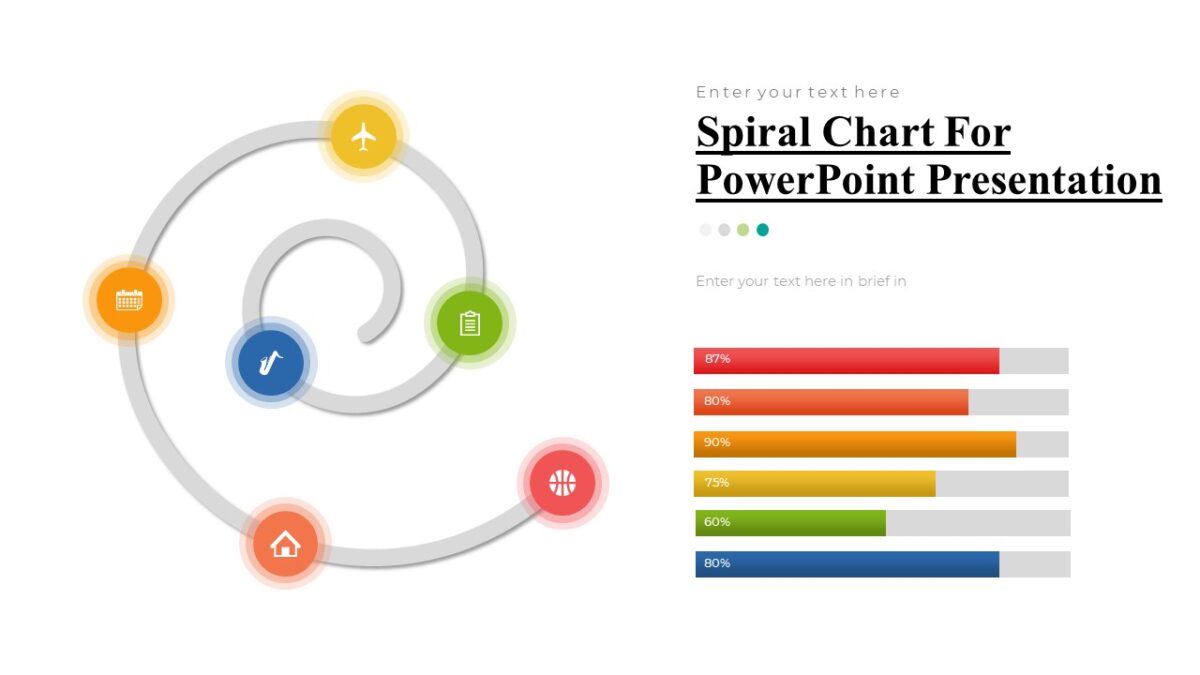 Spiral Chart For PowerPoint Presentation - PPTUniverse