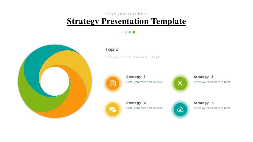 Strategy Presentation Template : 100% Editable PPTx