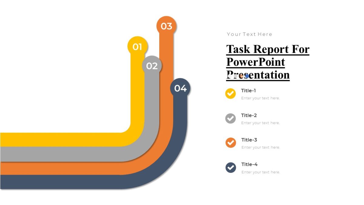Task Report For PowerPoint Presentation : 100% Editable PPTx