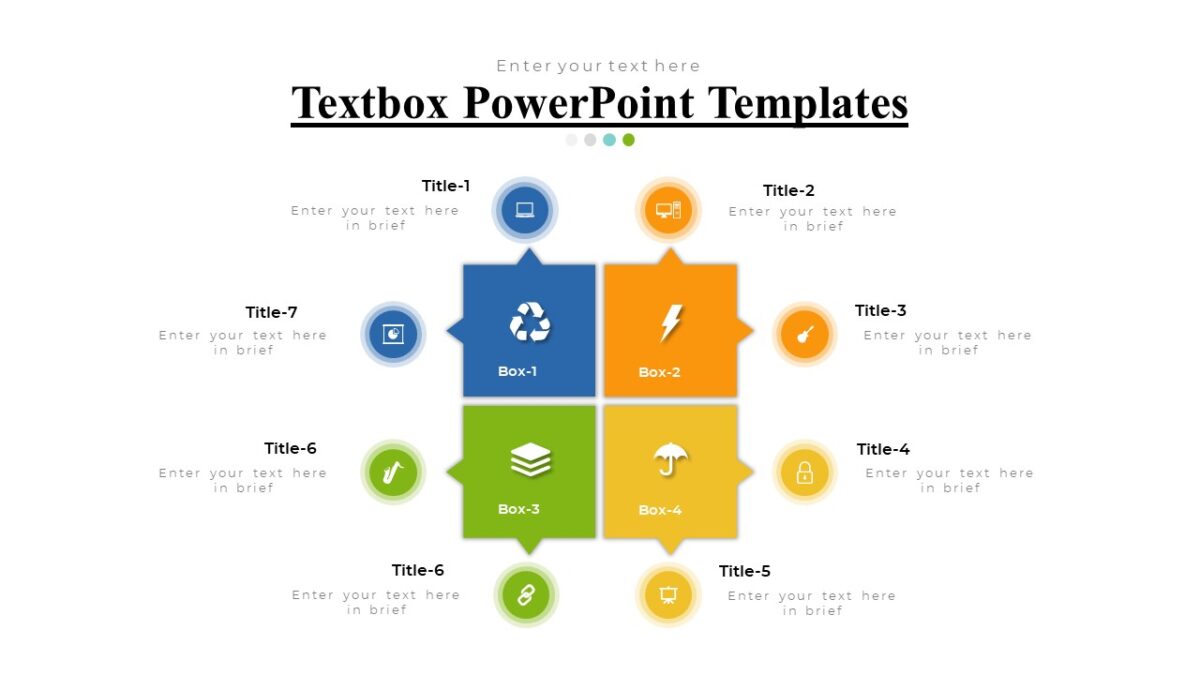 Textbox PowerPoint Templates : 100% Editable PPTx