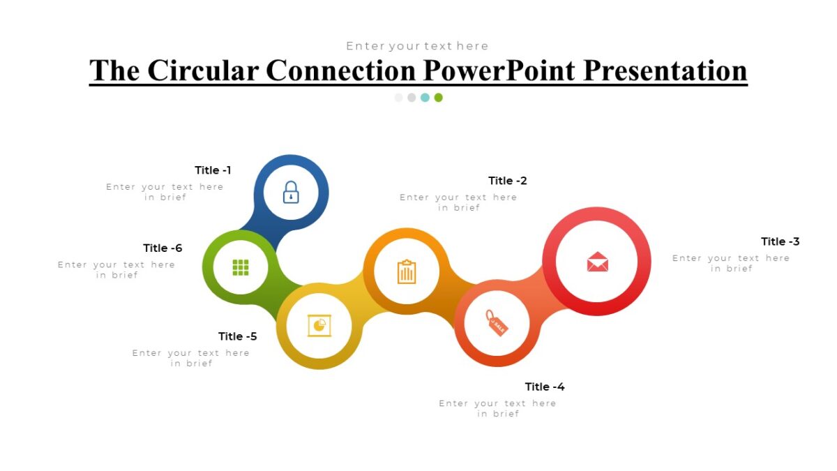 The Circular Connection PowerPoint Presentation : 100% Editable PPTx