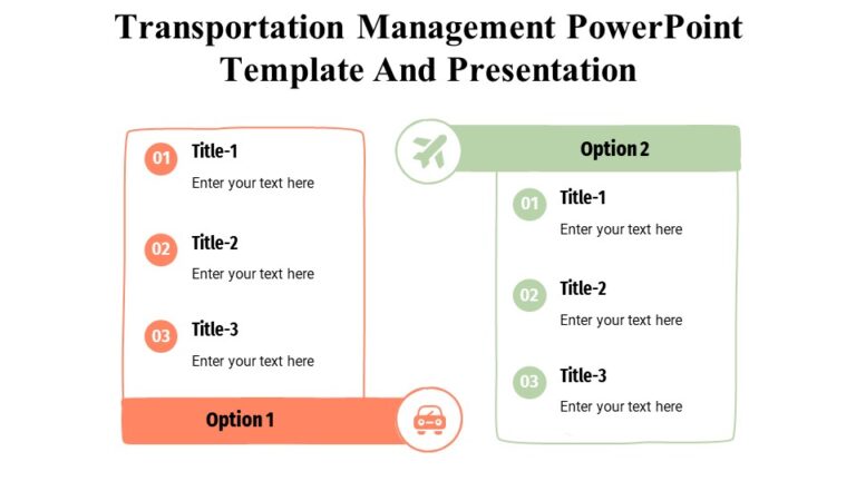 Transportation Management PowerPoint Template And Presentation ...