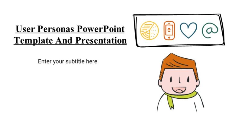 User Personas PowerPoint Template And Presentation : 100% Editable PPTx
