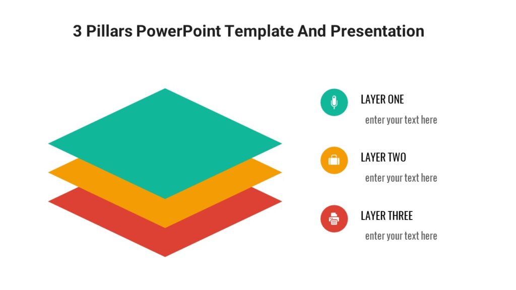 3 Pillars PowerPoint Template And Presentation - PPTUniverse