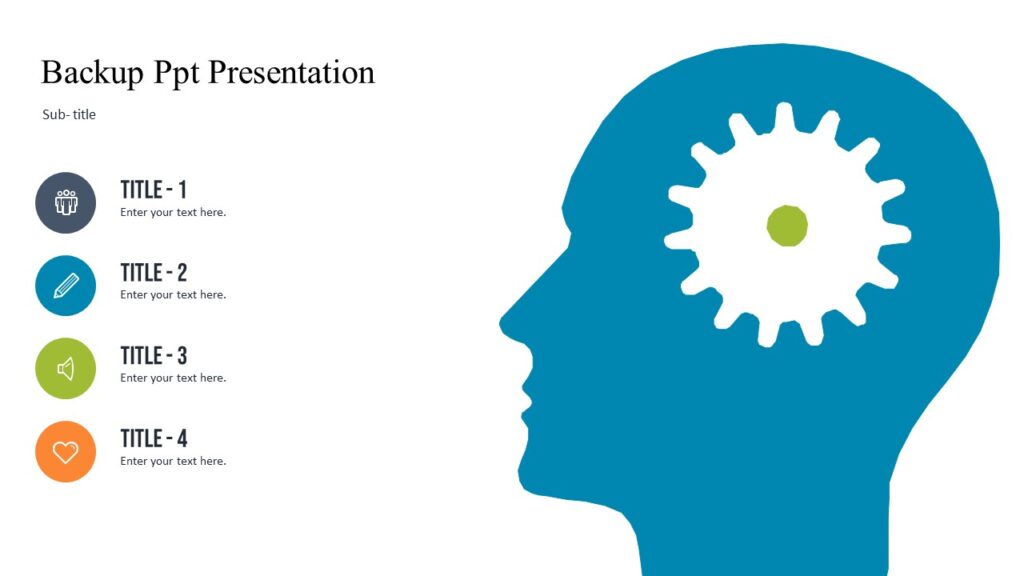 Backup Ppt Presentation - PPTUniverse