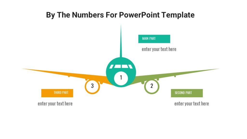 By The Numbers For PowerPoint Template : 100% Editable PPTx