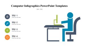 Computer Infographics Powerpoint Templates : 100% Editable PPTx