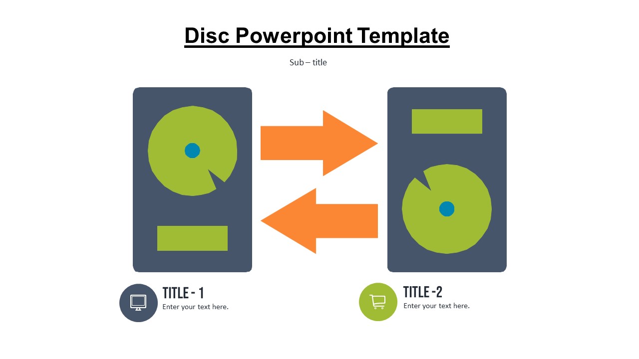 Disc Powerpoint Template - PPTUniverse