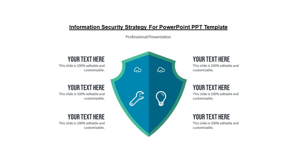 Information Security Strategy For PowerPoint PPT Template - PPTUniverse