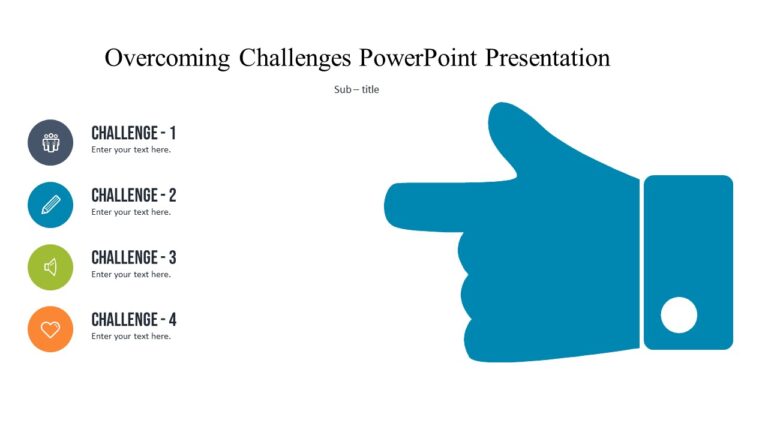 Challenges and Opportunities PowerPoint Template - PPTUniverse