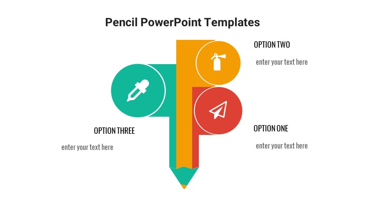 Pencil PowerPoint Templates : 100% Editable PPTx