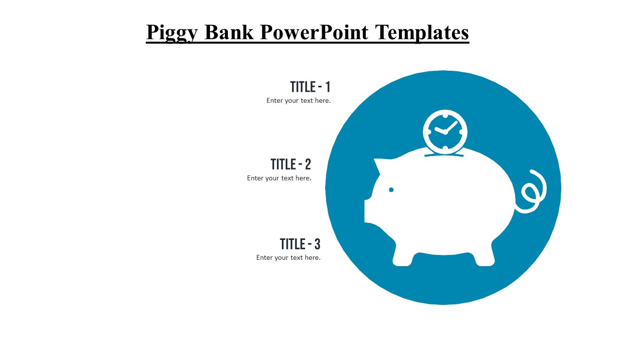 Piggy Bank PowerPoint Templates - PPTUniverse