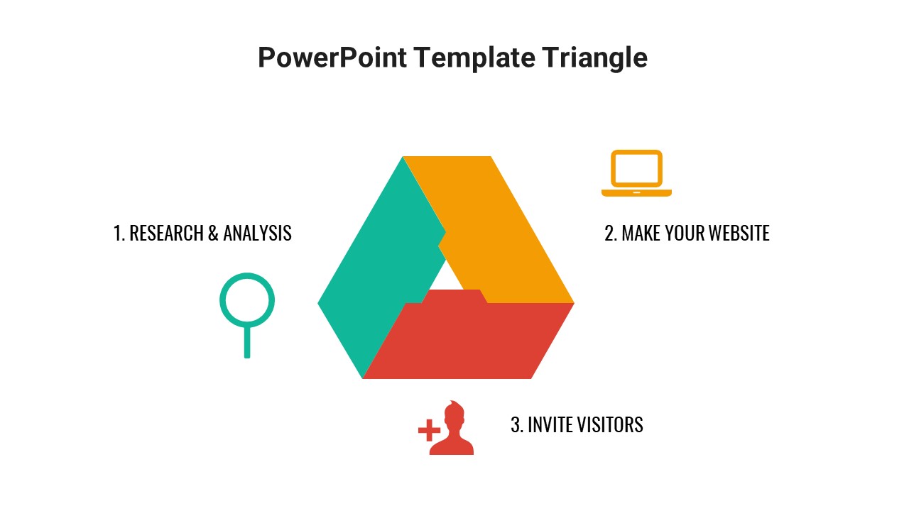 Powerpoint Template Triangle - PPTUniverse