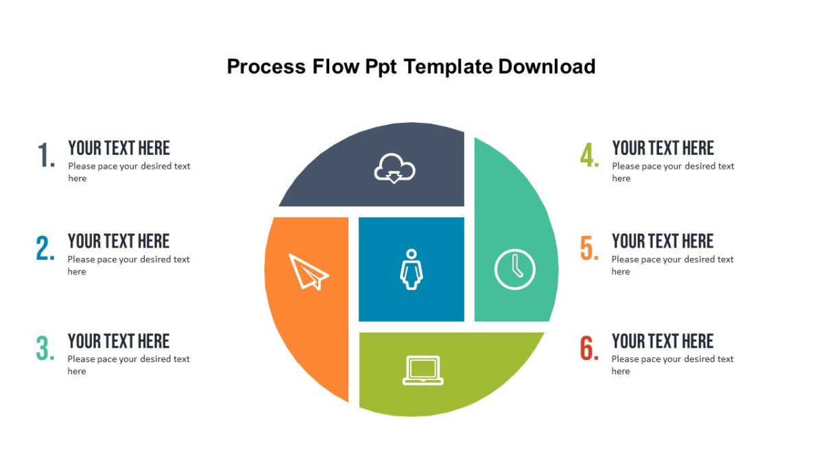 Process Flow Ppt Template Download - PPTUniverse