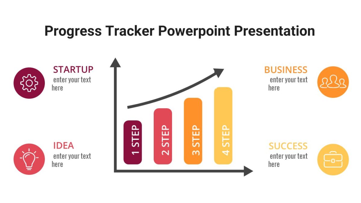 Progress Tracker Powerpoint Presentation - PPTUniverse