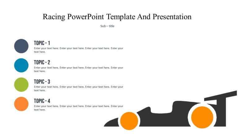 Racing PowerPoint Template And Presentation - PPTUniverse