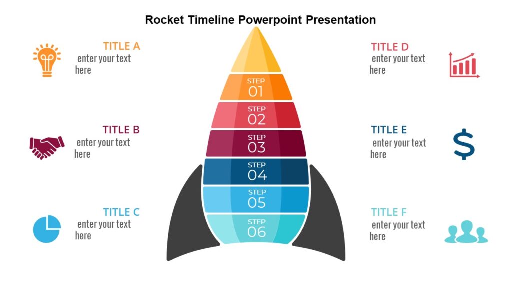 Rocket Timeline Powerpoint Presentation - PPTUniverse