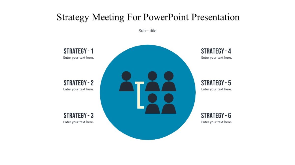 Strategy Meeting For PowerPoint Presentation - PPTUniverse