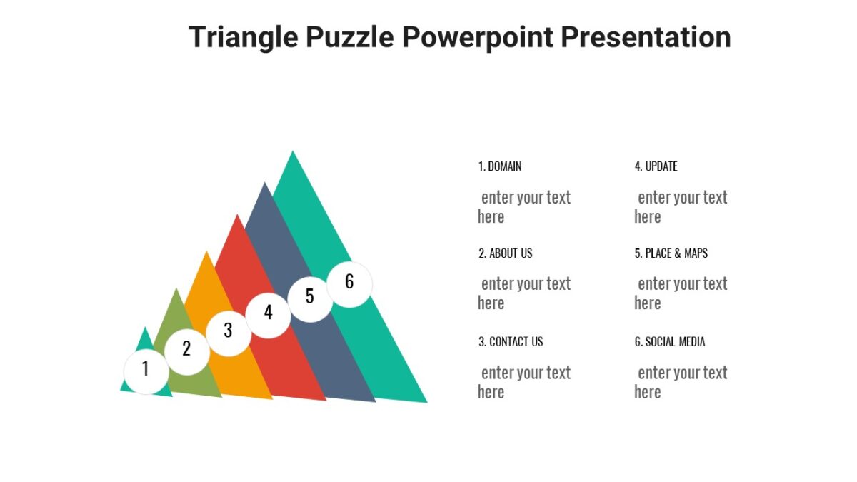 Triangle Puzzle Powerpoint Presentation - PPTUniverse