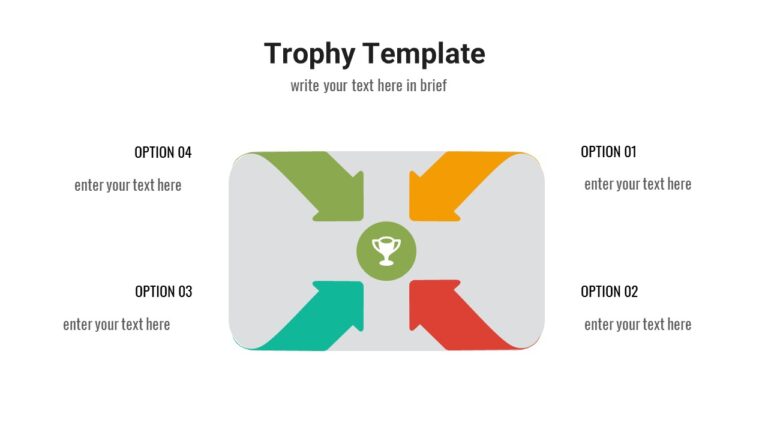 Trophy Template : 100% Editable PPTx
