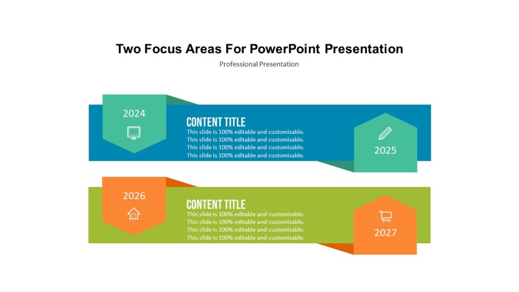 Comparison Between 2 Options PowerPoint Presentation - PPTUniverse